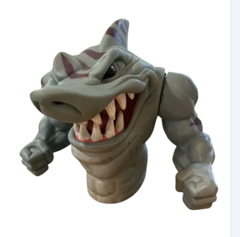 1994 Street Sharks Streex Hand Puppet Not Packaged
