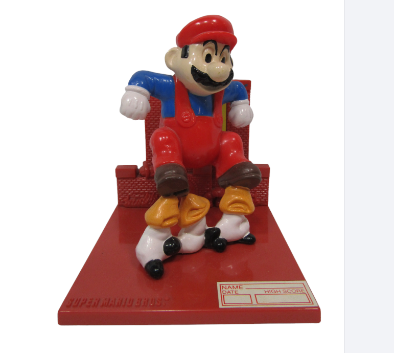 1988 Nintendo Super Mario Bros Mario Stomps Goomba Trophy, Not Package
