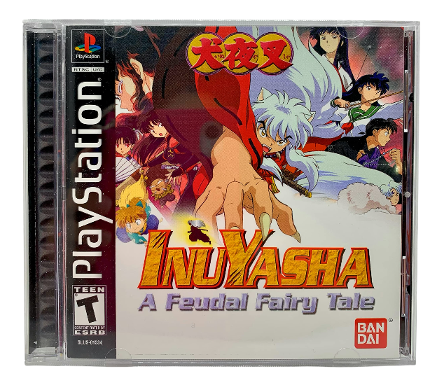 PlayStation 1 Inuyasha A Feudal Fairy Tale Complete