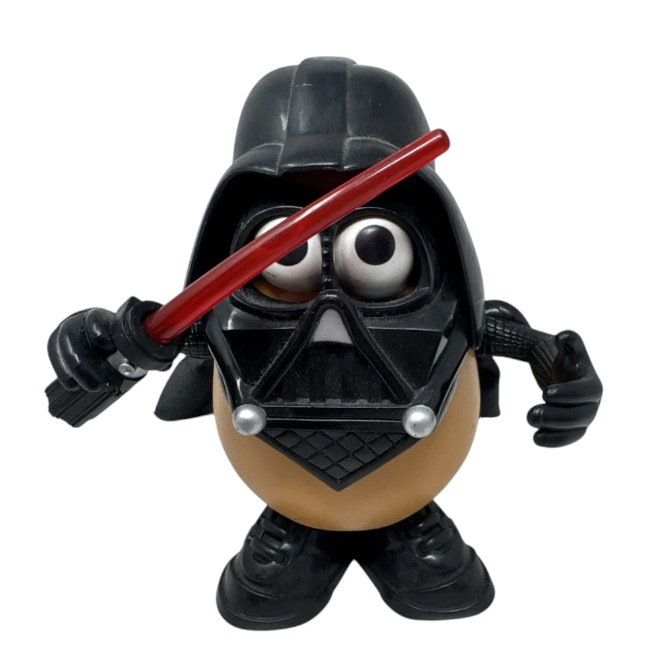 Mr. Potato Head Darth Tater Complete Not Packaged, 2004 PlaySkool