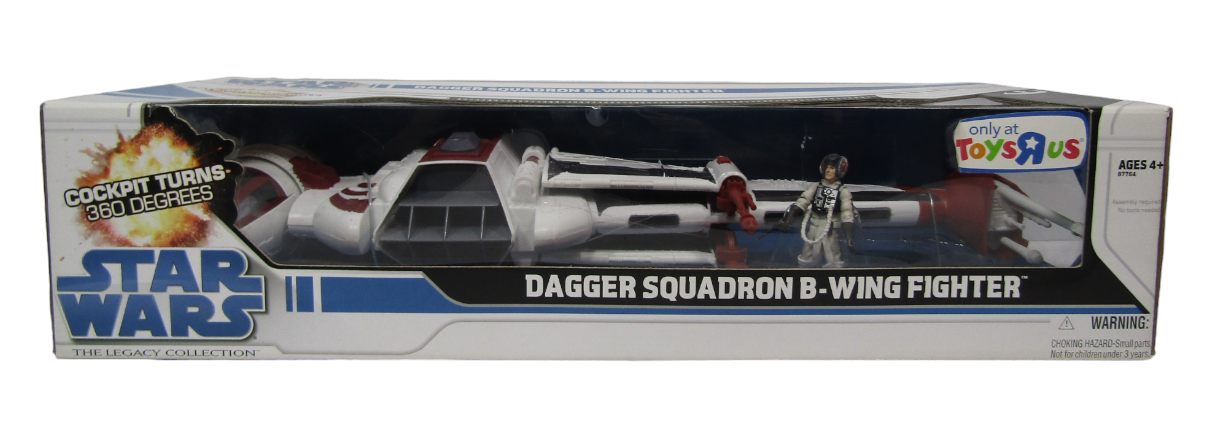 Star Wars The Legacy Collection Dagger Squadron B-Wing Fighter Toys R