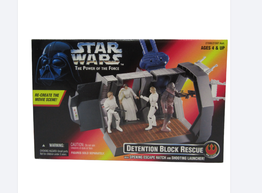 Star Wars Power of the Force Detention Block Rescue