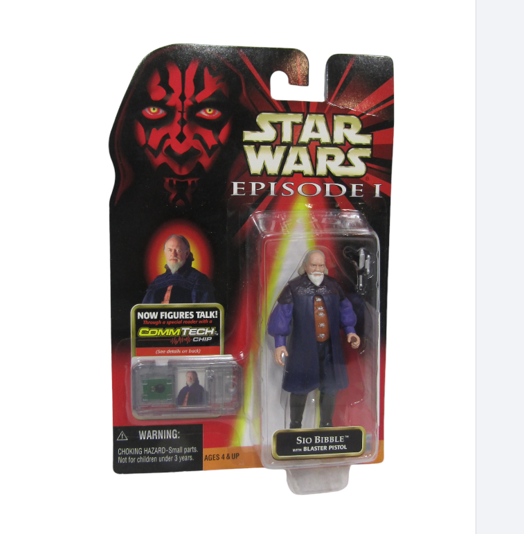 Star Wars Episode I Sio Bibble with Blaster Pistol