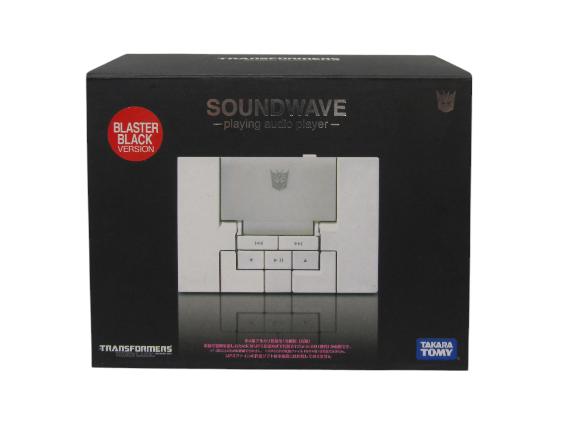 Takara Tomy Transformers Blaster Black Soundwave Audio Player (Open Bo