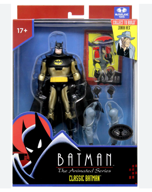 DC Direct McFarlane Toys Batman The Animated Series Classic Batman Pla