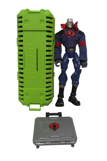 GI Joe Sigma-6 Destro Green Weapons Case Not Packaged Complete