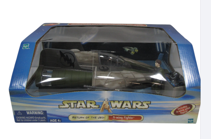 Star Wars Return of the Jedi A-Wing Fighter Damaged Box