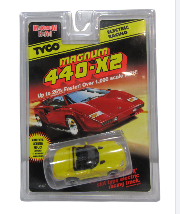 Tyco Magnum 440-X2 Yellow Viper Roadster