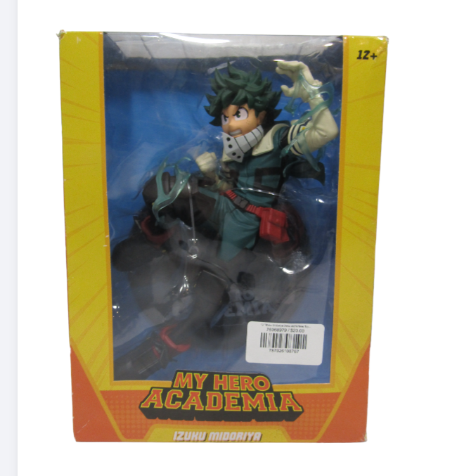 My Hero Academia 12" Izuku Midoriya Deku McFarlane Toys, Damaged Box