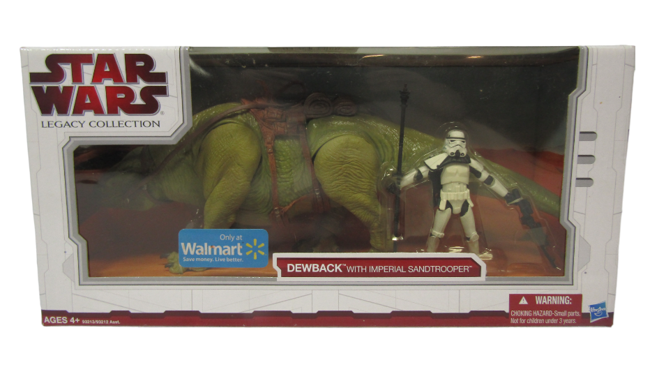 Star Wars Legacy Collection Dewback with Imperial Sandtrooper, Walmart