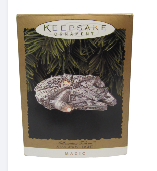 Star Wars Hallmark Keepsake Ornament Millennium Falcon Magic