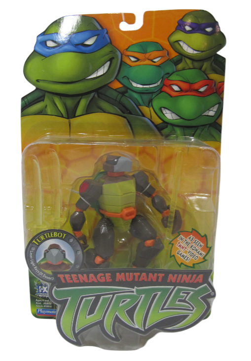 Playmates Teenage Mutant Ninja Turtles Turtlebot 2004, Bent Card