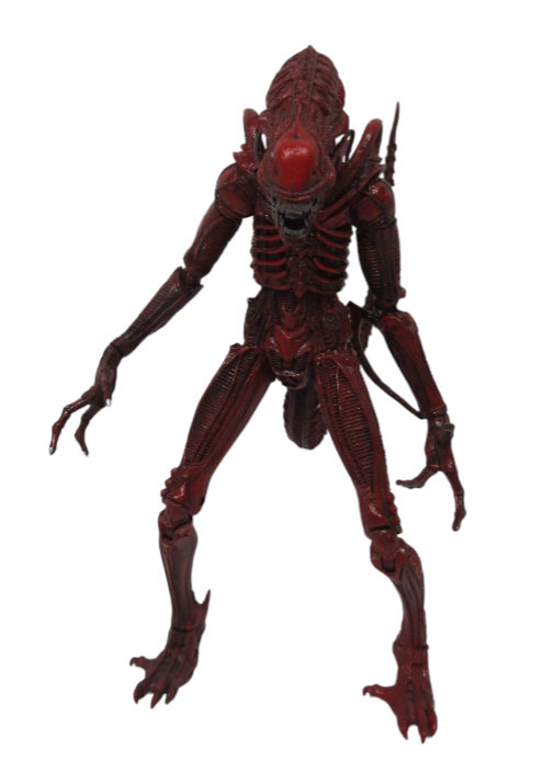 NECA Red Alien Genocide Warrior, Not Packaged Complete