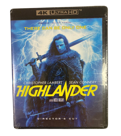 Highlander 4K Blu-ray