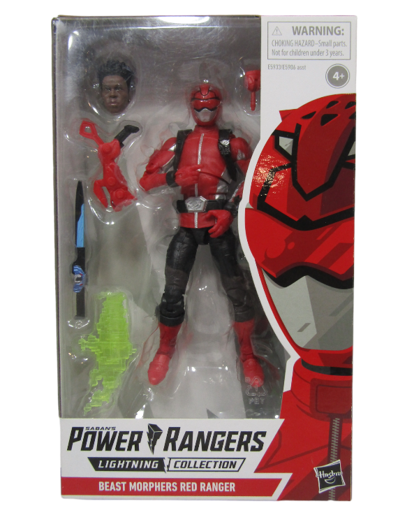 Power Rangers Lightning Collection Beast Morphers Red Ranger