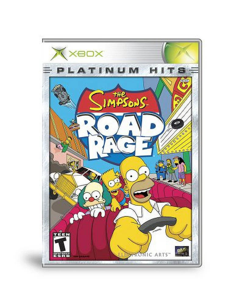 Xbox Platinum Hits The Simpsons Road Rage