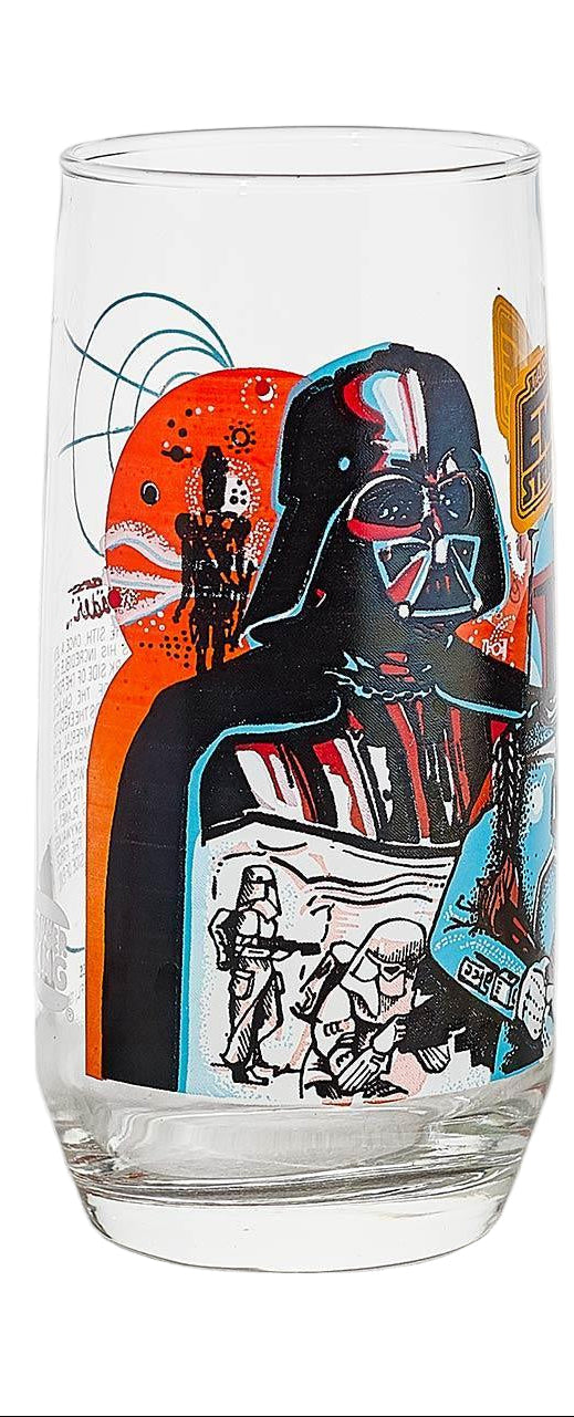 1980 Burger King Star Wars Empire Strikes Back Glass, Not Packaged
