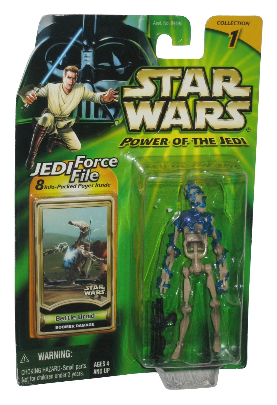 Star Wars Power of the Jedi Battle Droid Boomer Damage Collection 1