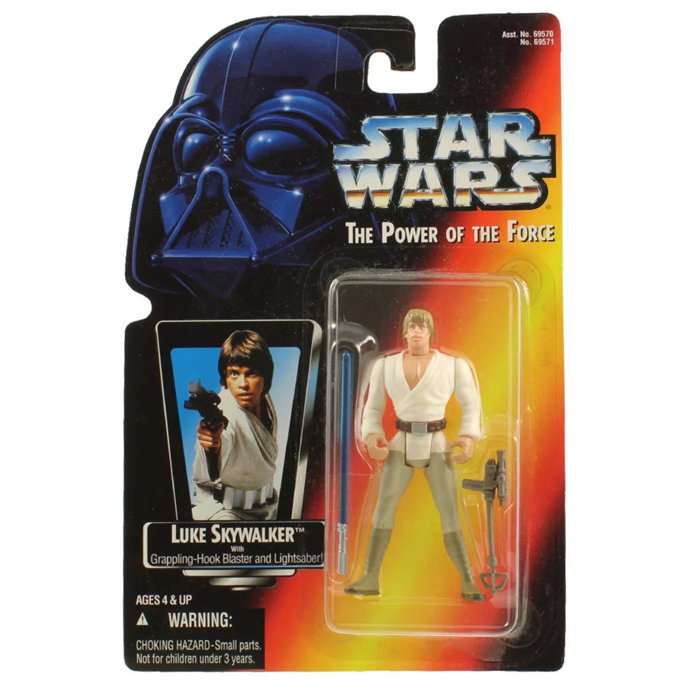 Star Wars Power of the Force Luke Skywalker Blaster Short Saber