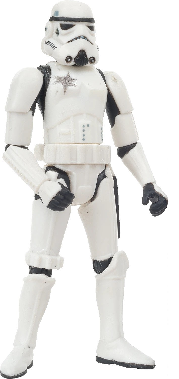 1999 Hasbro Star Wars Power of the Force Stormtrooper with Battle Dama