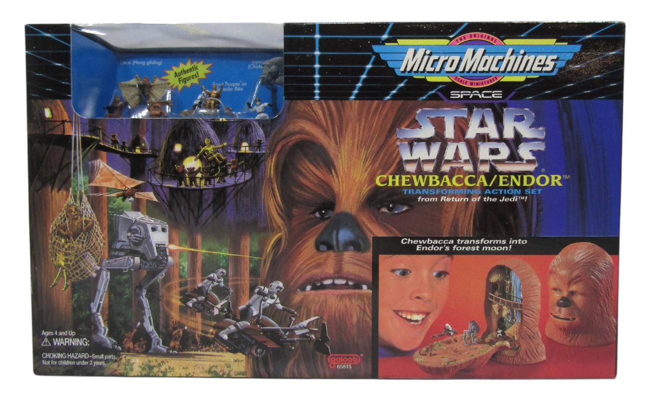 Micro Machines Star Wars Chewbacca Endor Transforming Action Set