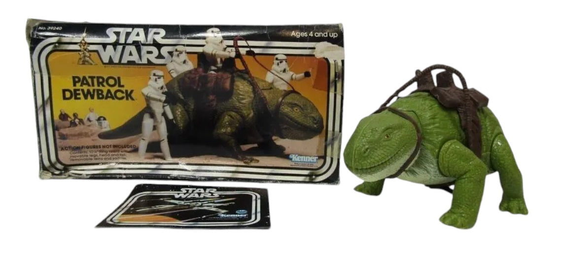 Kenner Star Wars Patrol Dewback No.39240 1979 (Damaged, Open Box)