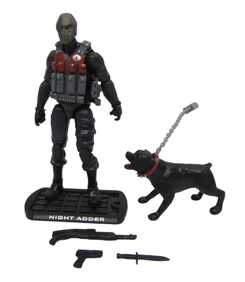 GI JOE 2009 Night Adder v1, Complete Not Packaged