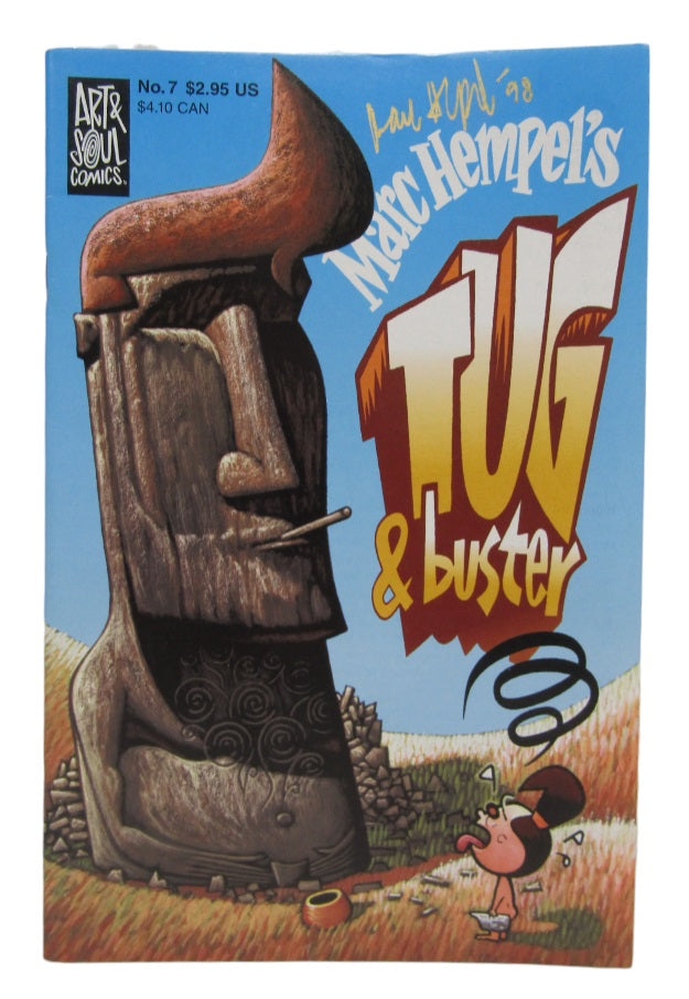 Tug and Buster #7 1998 Art & Soul Comics SIGNED