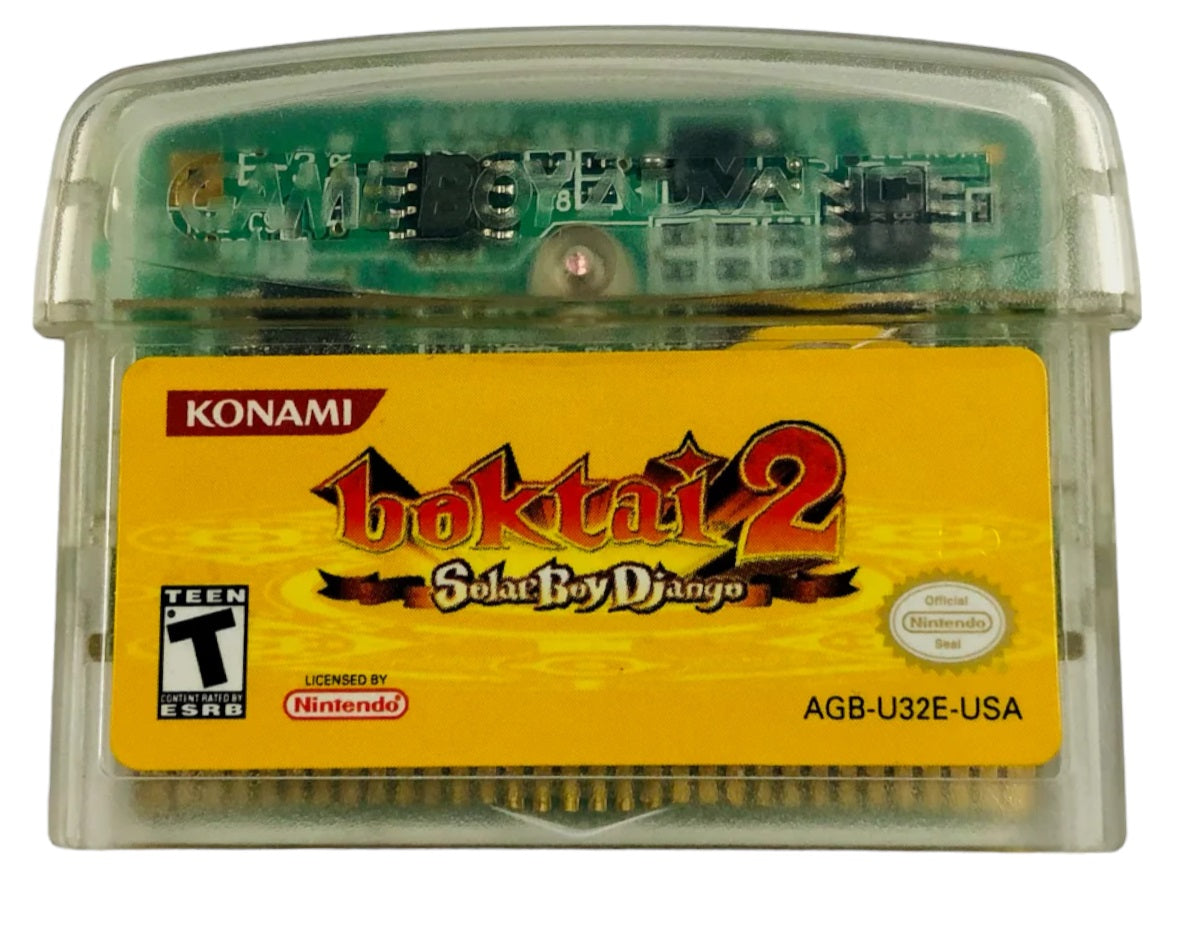Nintendo Gameboy Advance Boktai 2 Solar Boy Django, Not Packaged Cartr
