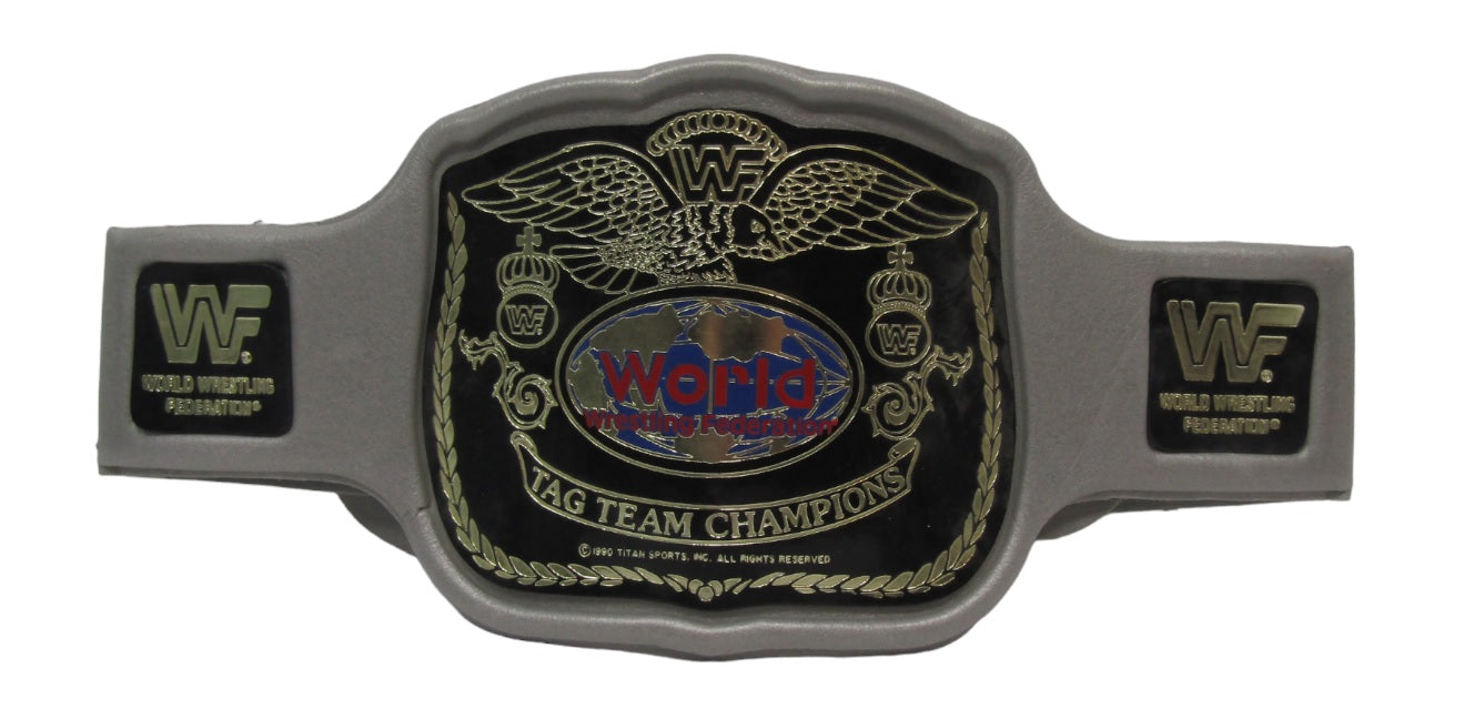 1990 WWF Tag Team Champions Foam Youth Wrestling Belt