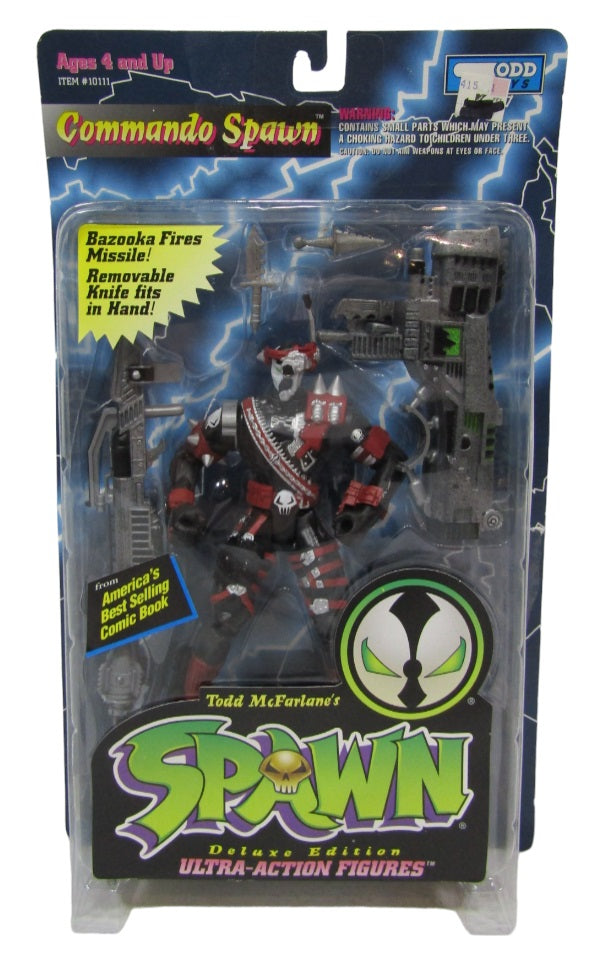 Spawn Deluxe Edition Commando Spawn Silver Weapons McFarlane