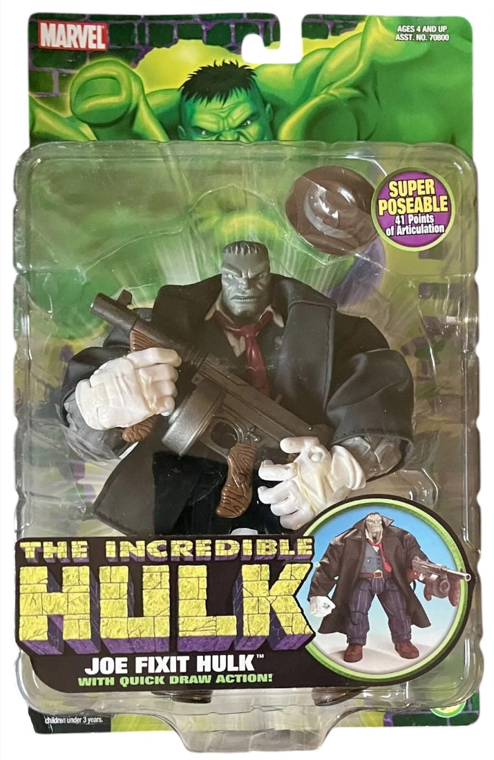 2004 Toy Biz Marvel's The Incredible Hulk Joe Fixit Hulk with Quick Dr