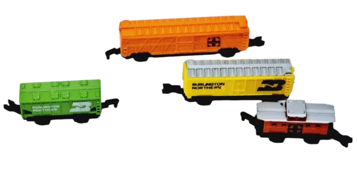 Micro Machines Transcontinental Freight Train Set & Tracks, Not Packag