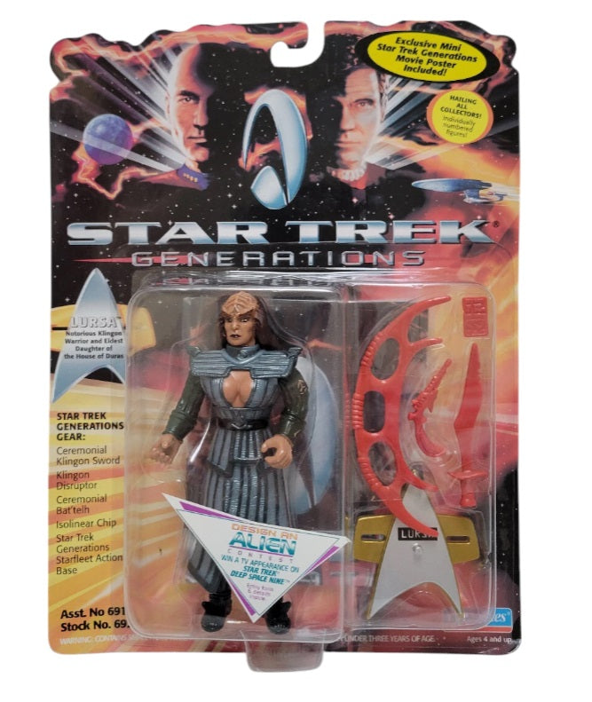 1994 Playmates Star Trek Generations Lursa