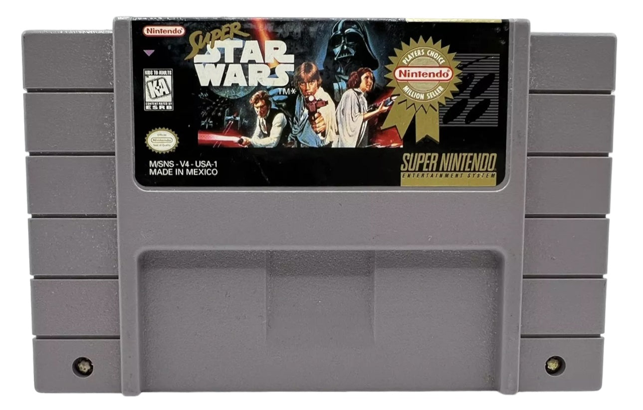 SNES Super Star Wars Player's Choice, Not Packaged Cartridge Only