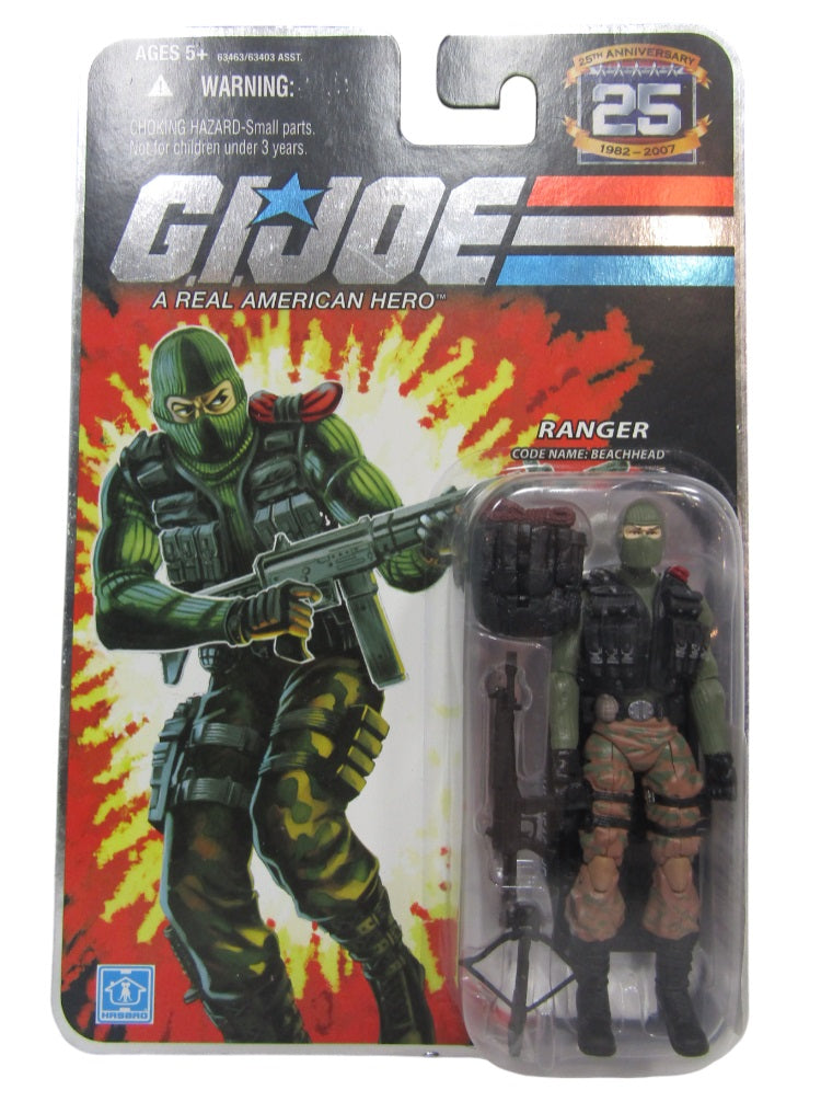 GI JOE v10 Ranger Beachhead, GI Joe 25th Anniversary Foil Card