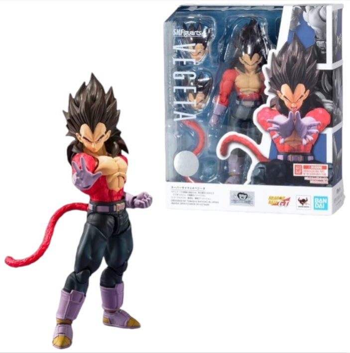 SH Figuarts Dragonball GT Super Saiyan 4 Vegeta, Open Box, Complete