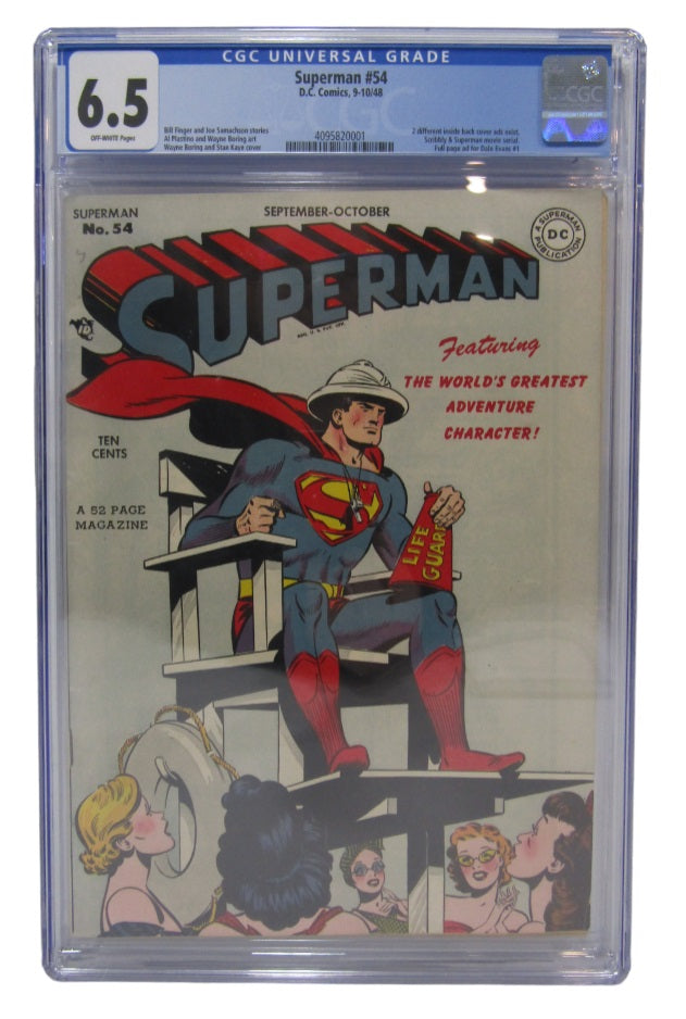 Superman #54, 1948, CGC Universal Grade 6.5