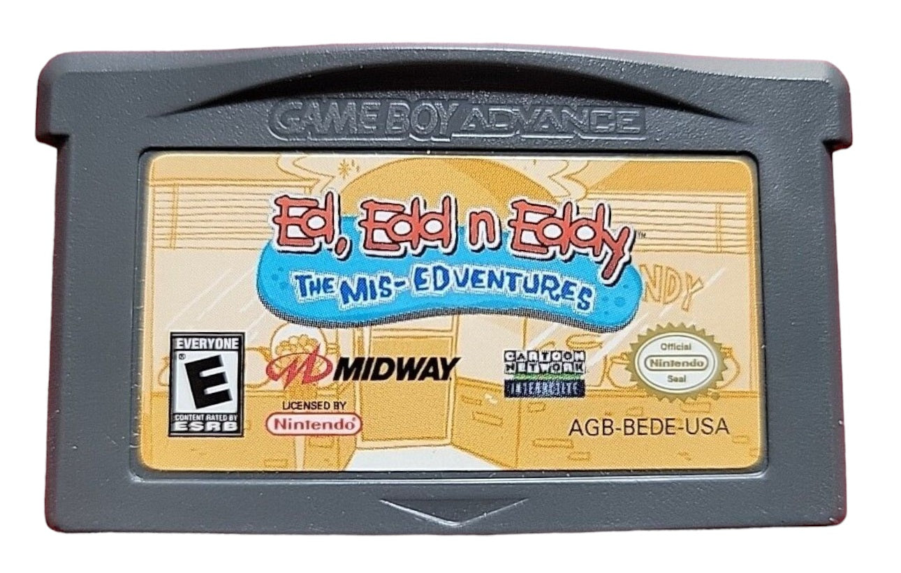 Gameboy Advance Ed Edd N Eddy Mis-Edventures, Not Packaged Cartridge O
