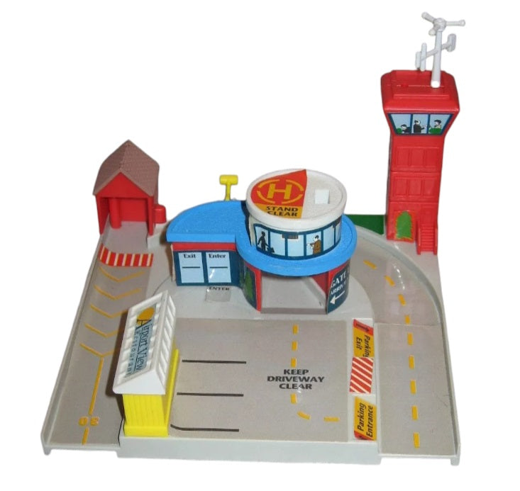 Micro Machines Hiways & Byways Airport Plaza, Not Packaged Incomplete