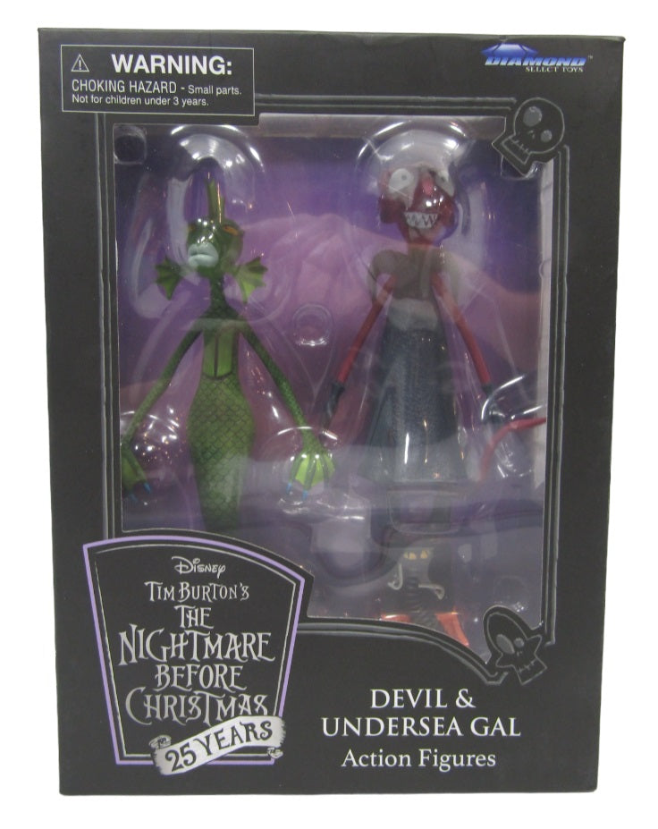 Nightmare Before Christmas 25 years Devil & Undersea Gal, Diamond Sele