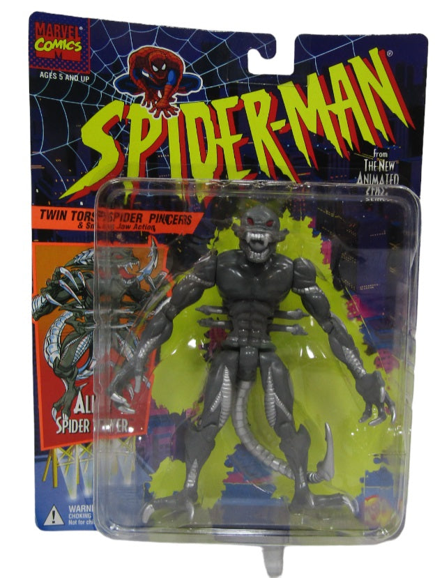 Spider-Man Alien Spider Slayer w/ Twin Torso Spider Pincers & Snarling