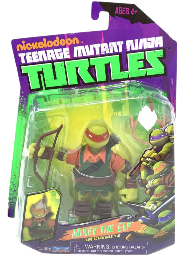 2014 Playmates Toys Teenage Mutant Ninja Turtles Mikey the Elf
