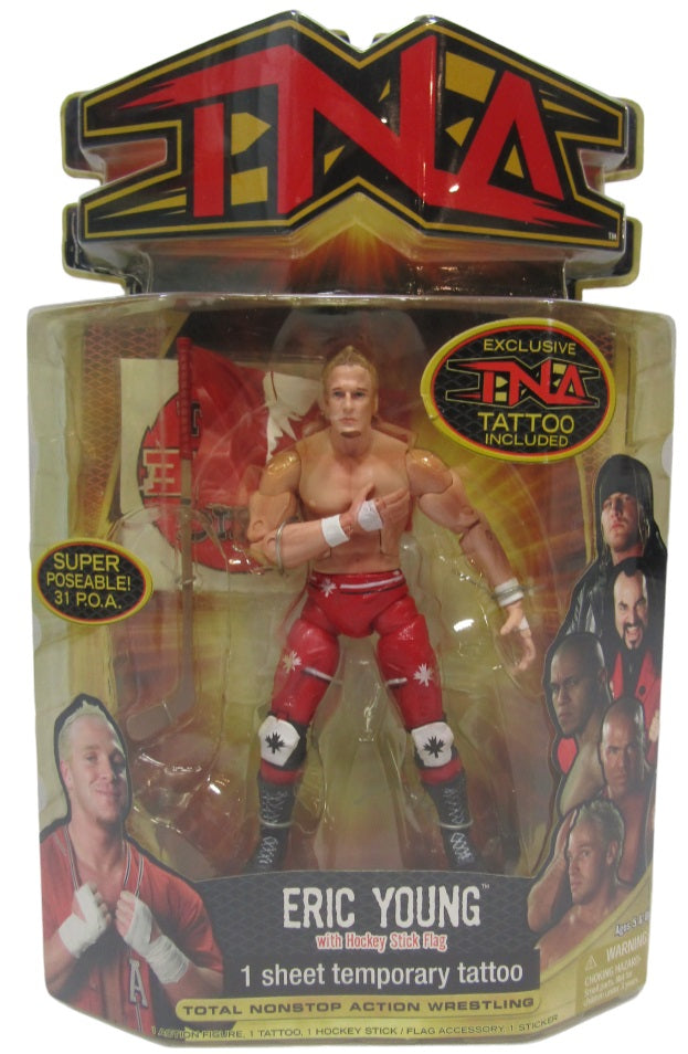 Marvel Toys TNA Eric Young with Hockey Stick Flag
