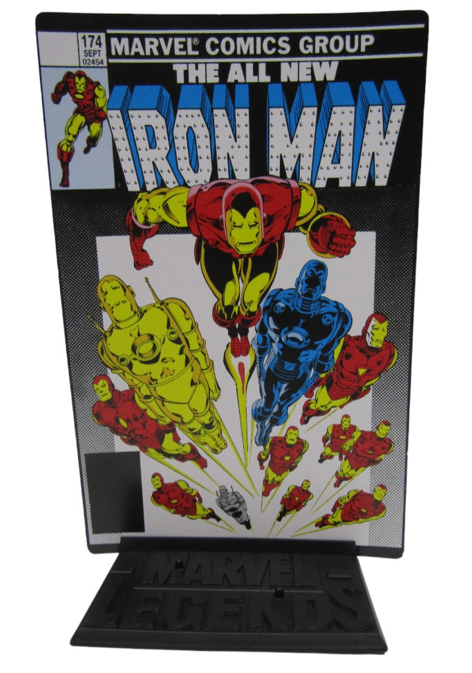 Marvel Legends 20th Anniversary Iron Man Backdrop Display Only