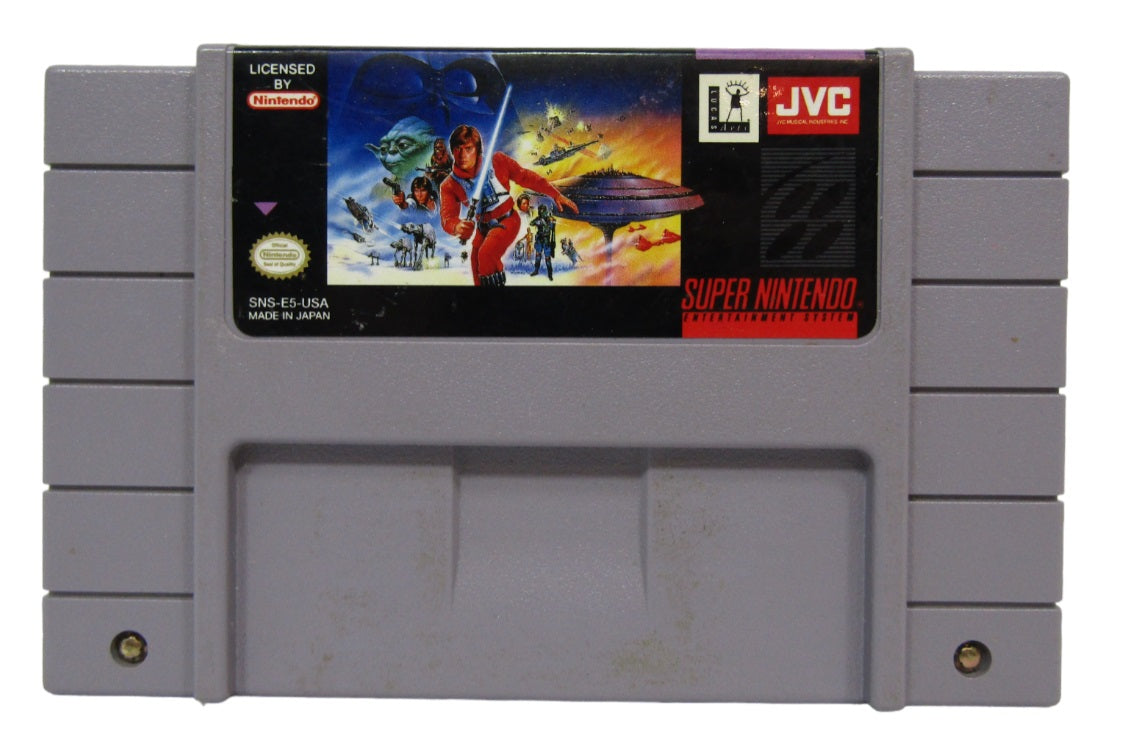 SNES Super Star Wars Empire Strikes Back, JVC Variant (Not Packaged, C