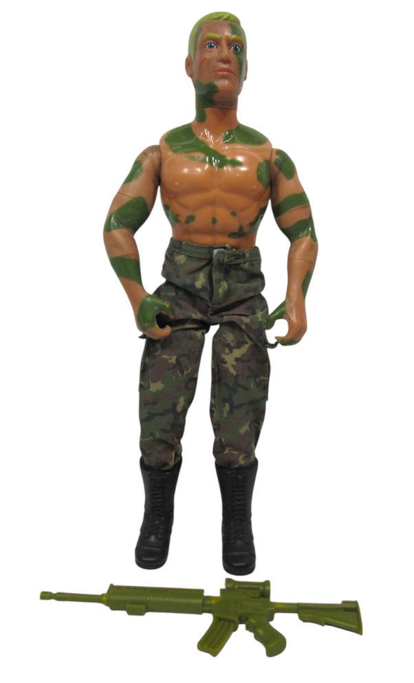 1993 GI JOE Hall of Fame Combat Camo Duke, Not Packaged Incomplete