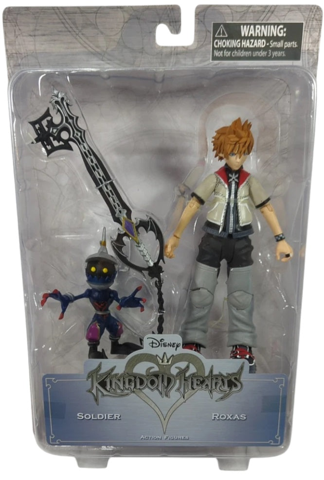 Disney Kingdom Hearts Soldier and Roxas, Diamond Select Toys, Bent Car
