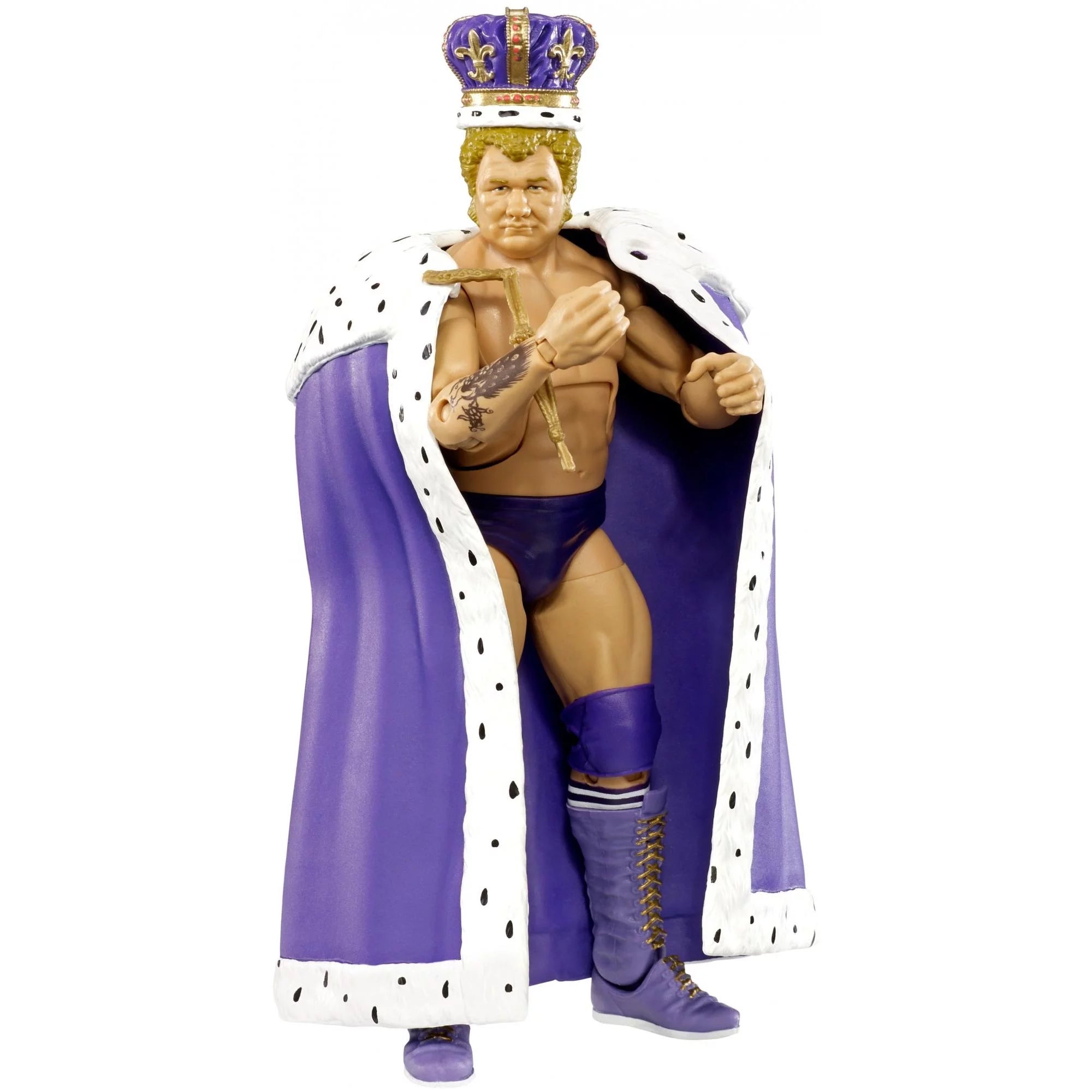 WWE Elite Greatest Hits King Harley Race, Not Packaged Complete