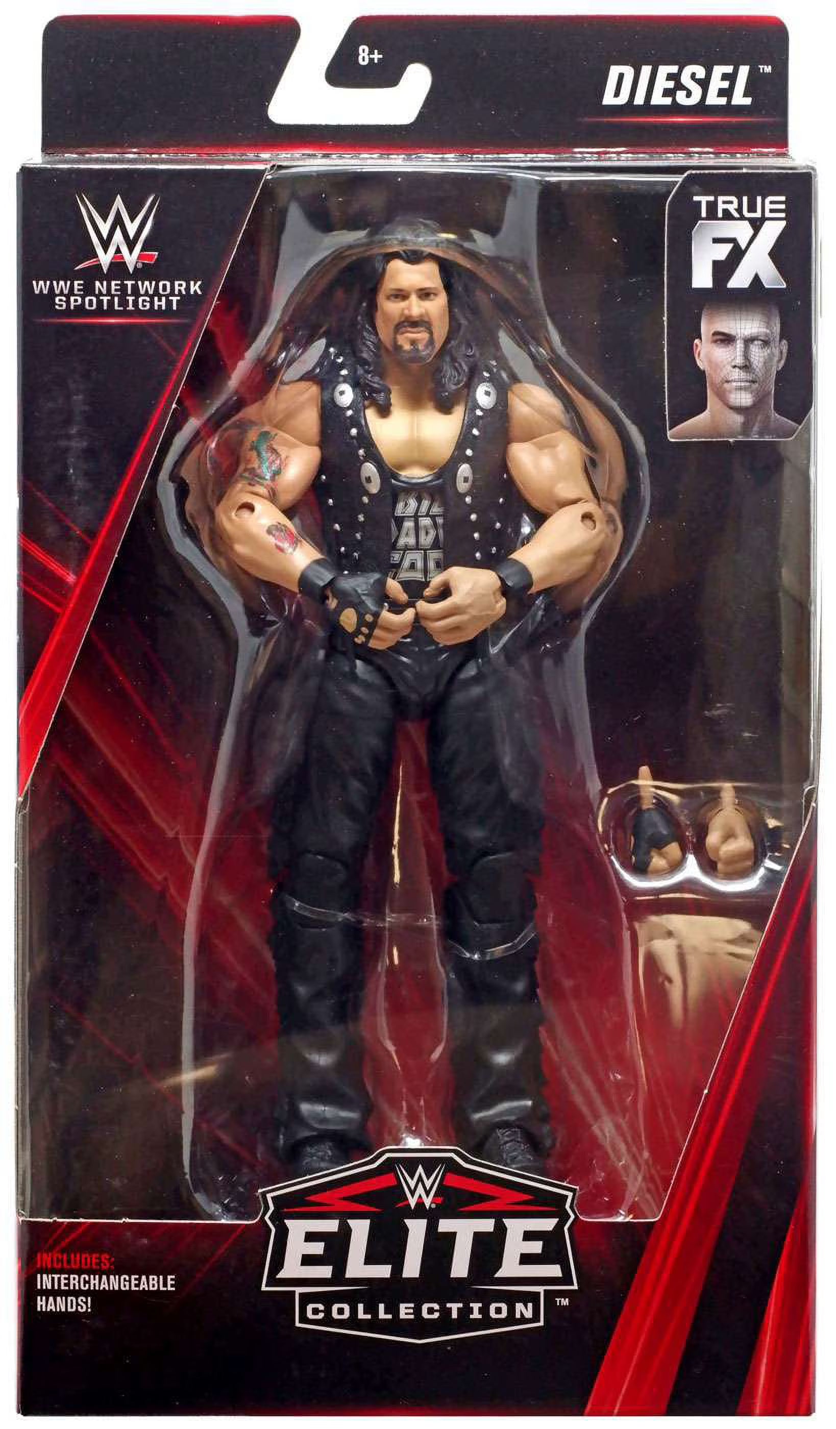 Mattel WWE Elite Network Spotlight Diesel (Box Damage)